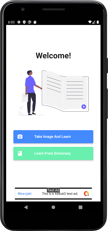 Smart Dictionary Flutter With Ai And Api Convert Image To Text Text To Word And Retrieve